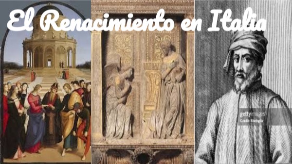 El renacimiento en Italia