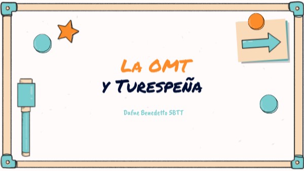 La Omt y Turespaña