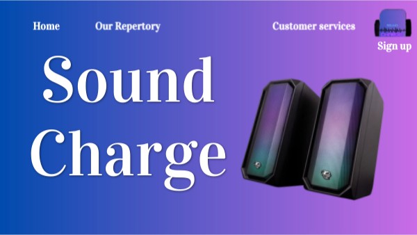 Sound charge | Genially