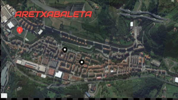 Aretxabaletako mapa