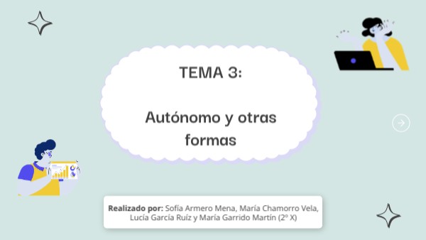 Tipos de empresa: autónomo | Genially