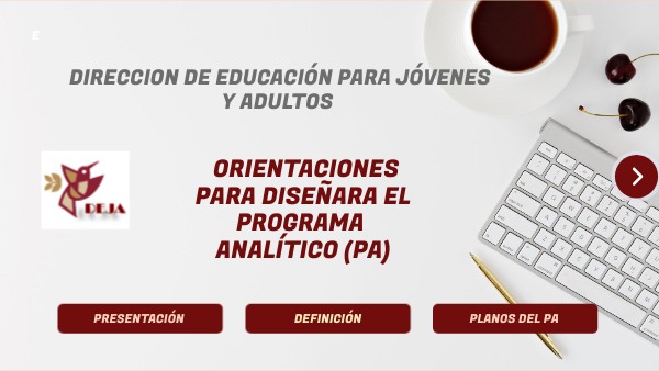 PROGRAMA ANALÍTICO | Genially