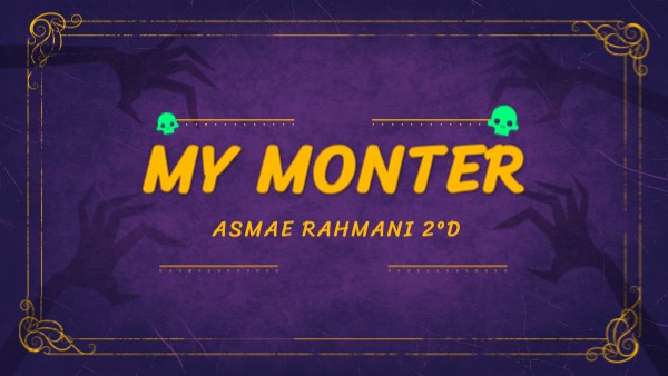 MY MONSTER