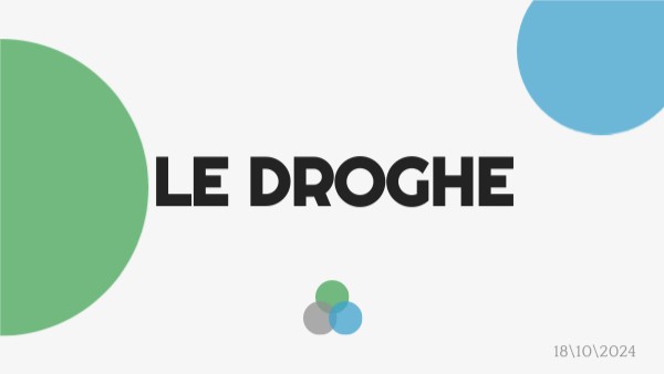 Le droghe