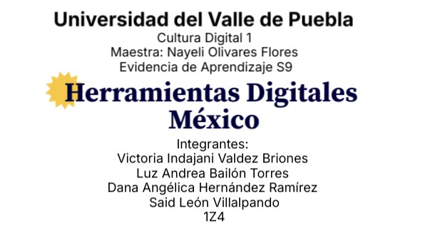 Herramientas Digitales / México