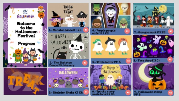 PROGRAMA FESTIVAL HALLOWEEN