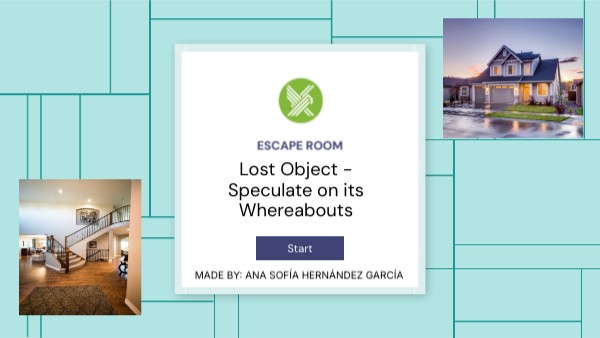 Escape room: Lost Objects | Genially