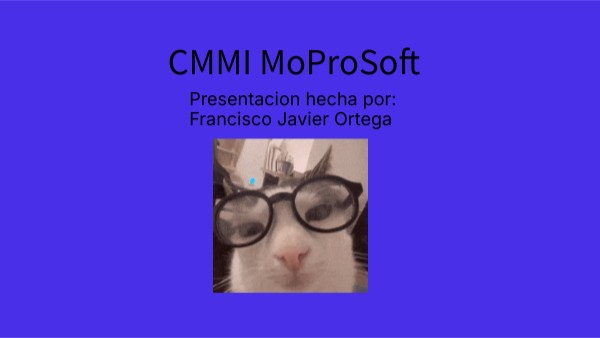 CMMI MoProSoft
