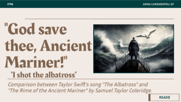 comparison between The Albatross and The Rime of the Ancient Mariner