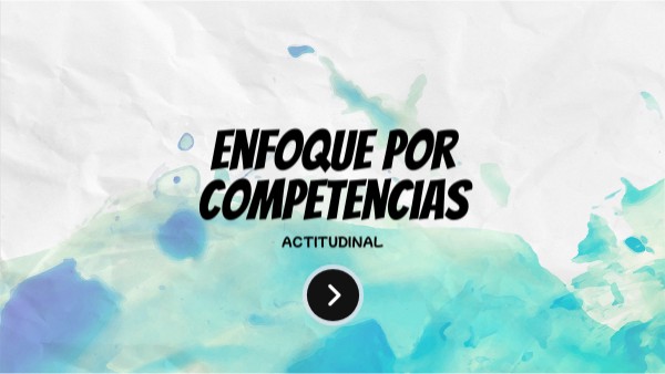 Competencia Actitudinal | Genially