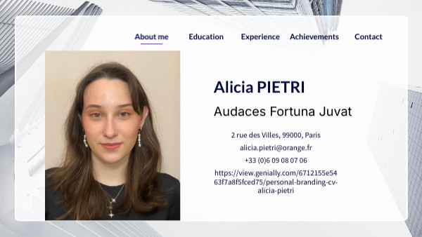 CV Alicia Pietri
