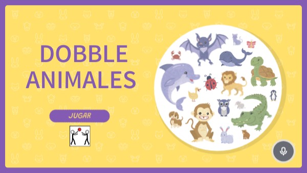DOBBLE ANIMALES | Genially