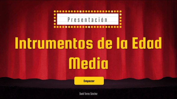 instrumentos de la edad media