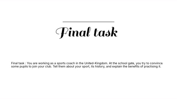 Final task UNIT 2 Clarisse Thomson