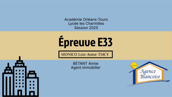 Epreuve E33 MONICO Lou-Anne | Genially