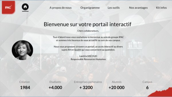 LIVRET ACCUEIL IPAC | Genially