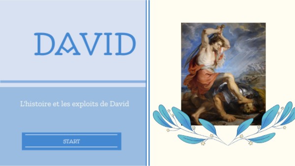 Présentation DAVID | Genially