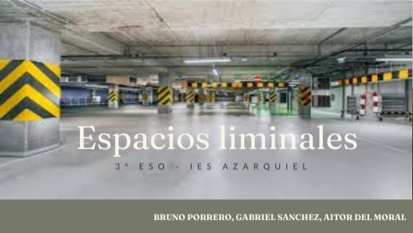 Presentación Espacios Liminales