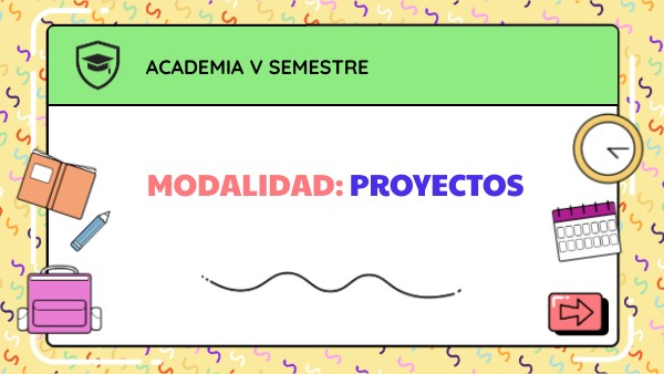 MODALIDAD PROYECTOS NEM
