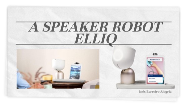 A SPEAKER ROBOT