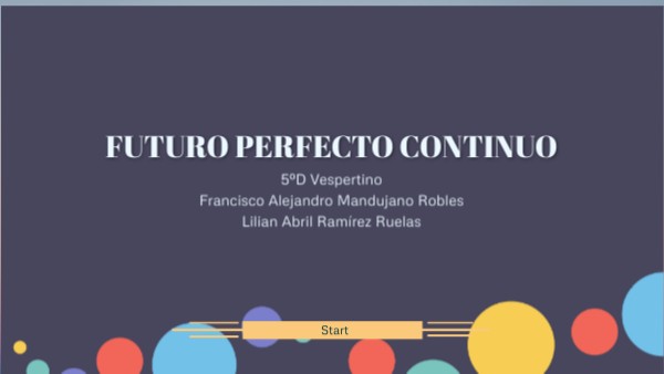 Futuro perfecto continuo | Genially