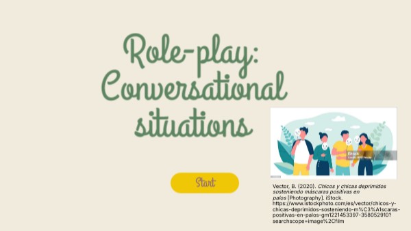 Role-play Conversational situations