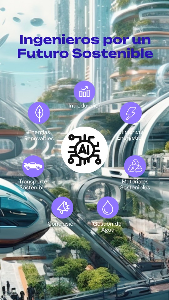 Infografía Ingenieros por un Futuro Sostenible | Genially