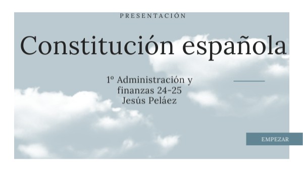 Presentación Constitución | Genially