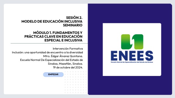 S2. IF: Inclusión 2024 | Genially