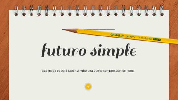 Quiz futuro simple | Genially
