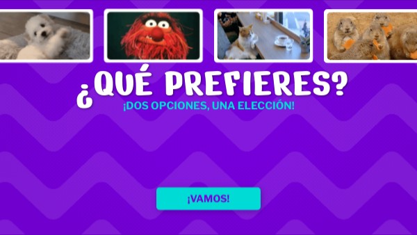 Juego qué prefieres
