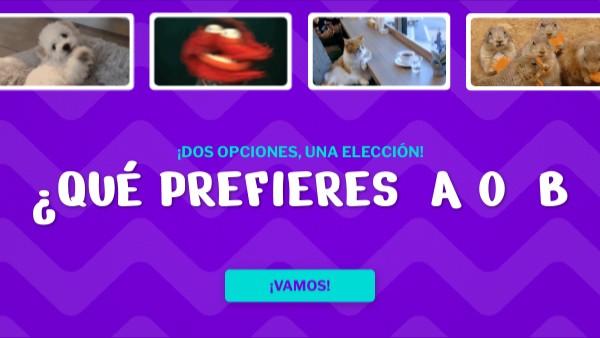 Juego qué prefieres