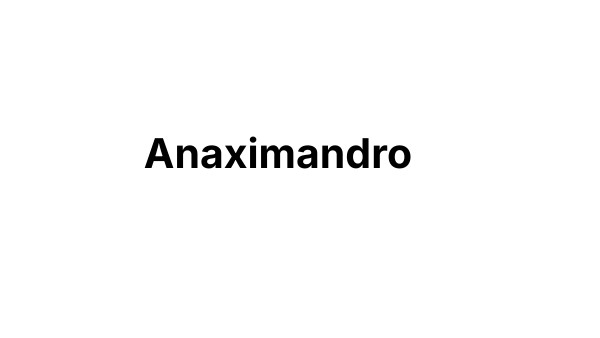 Anaximandro