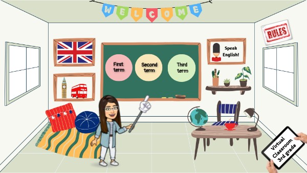 Virtual classroom 4th grade | Genially