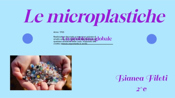 Le microplastiche | Genially