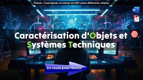 Copie - Chapitre 1 : Les Objets et Systèmes Techniques et leurs usages