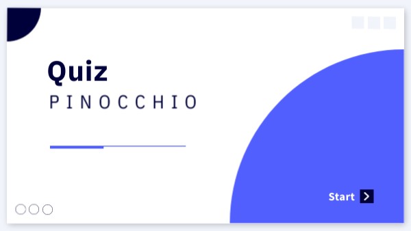 Pinocchio | Genially