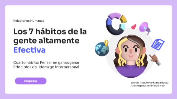 Cuarto hábito | Genially