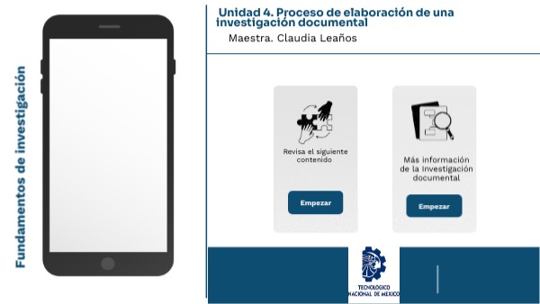 Unidad 4. Proceso de elaboración de una investigación documental | Genially