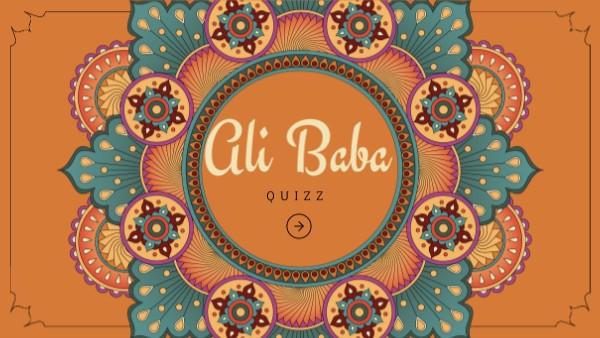 ALI BABA QUIZZ | Genially