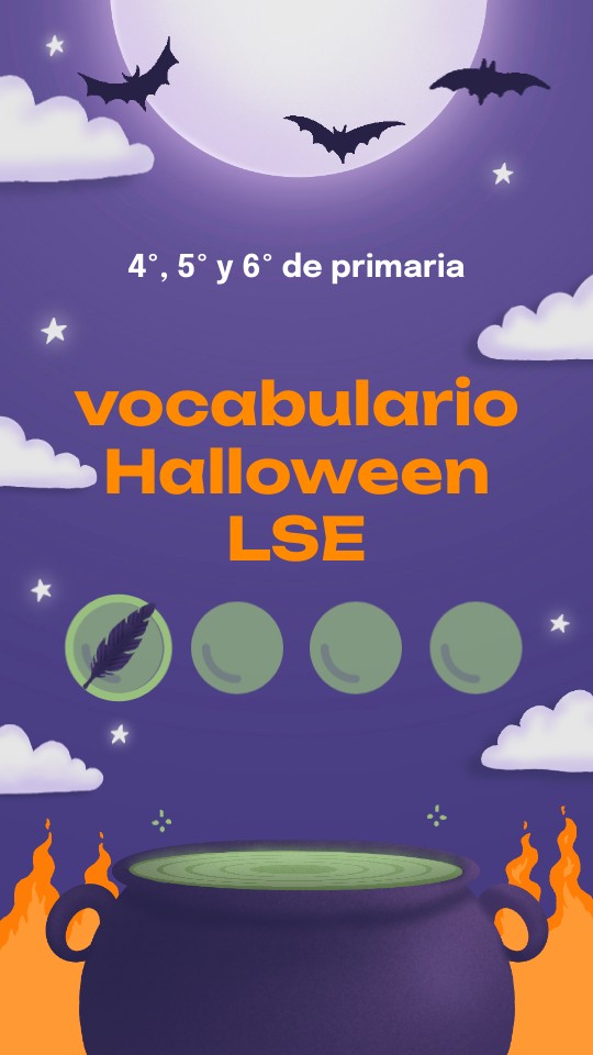 vocabulario Halloween en LSE