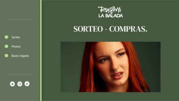 SORTEO - COMPRAS "LA BALADA" | Genially