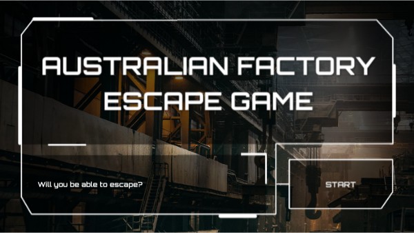 FACTORY ESCAPE GAME | Genially