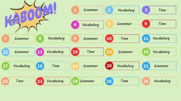 KABOOM! Y5 | Genially