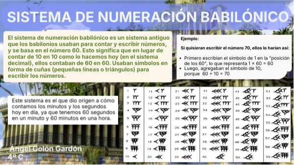 Sistema babilónico | Genially