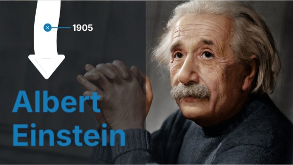 Einstein's timeline | Genially