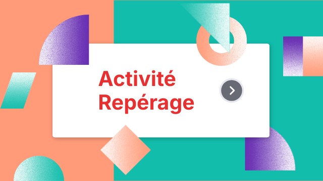 Activité Repérage