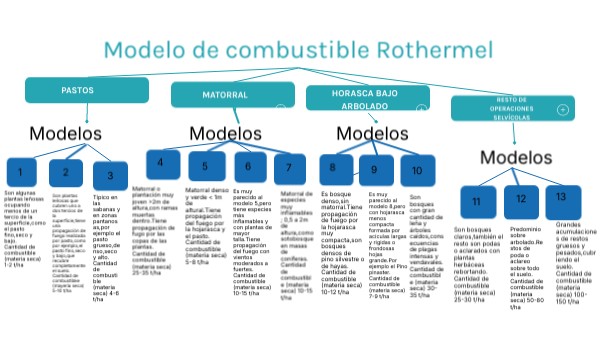Mapa conceptual Rothermel