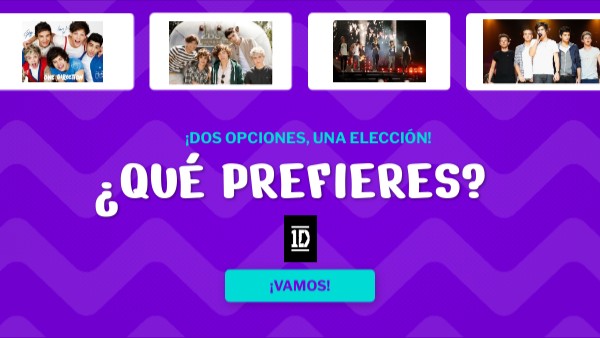 Que prefieres 1D