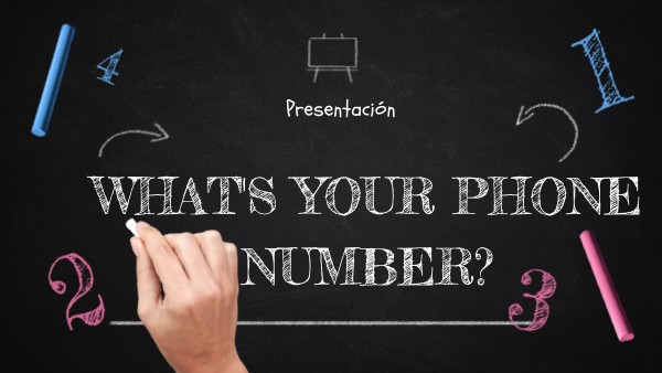 phone numbers | Genially